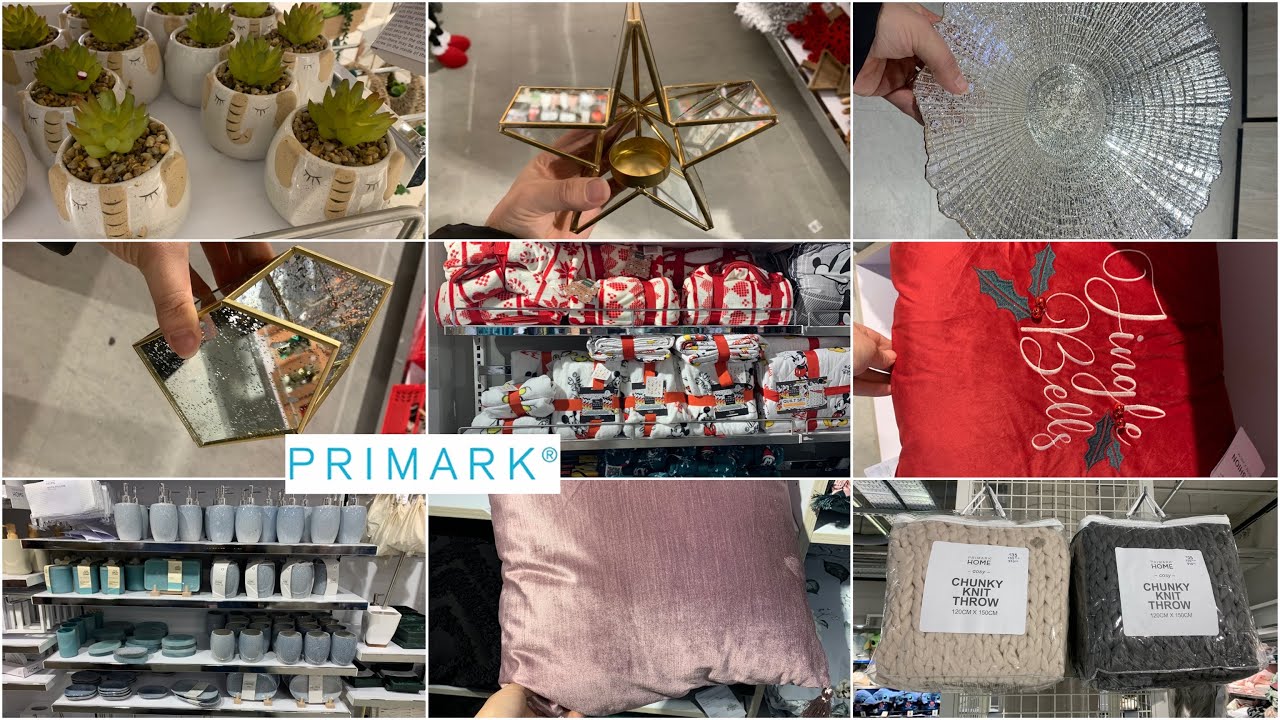 Primark home decor new collection - November 2022 - YouTube