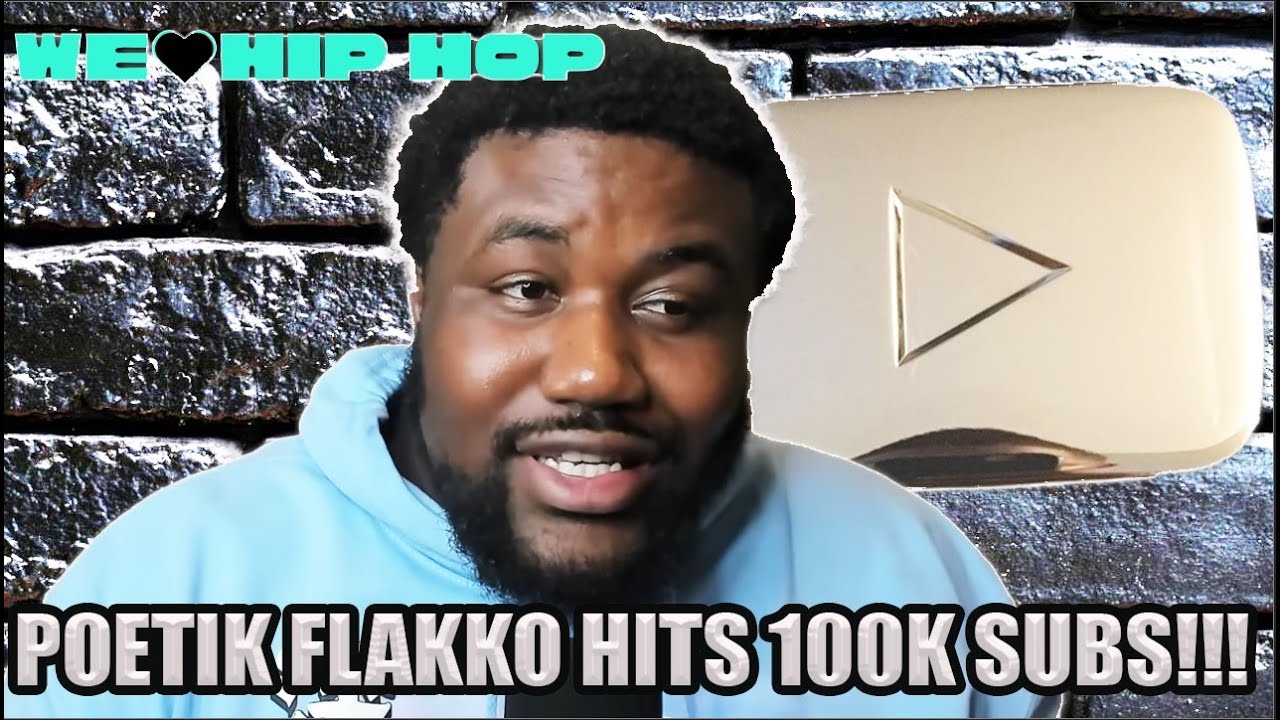 Poetik Flakko Hits 100K Subs! Is He The New Akademiks - YouTube
