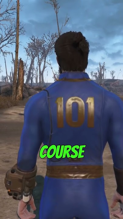 The Unused Vault 101 Jumpsuit in Fallout 4 - YouTube