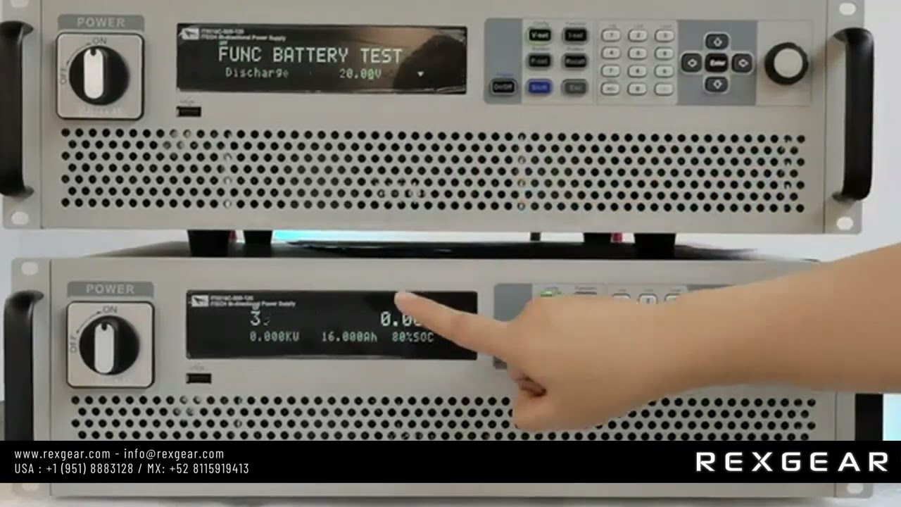 IT6000C battery simulation and test - YouTube