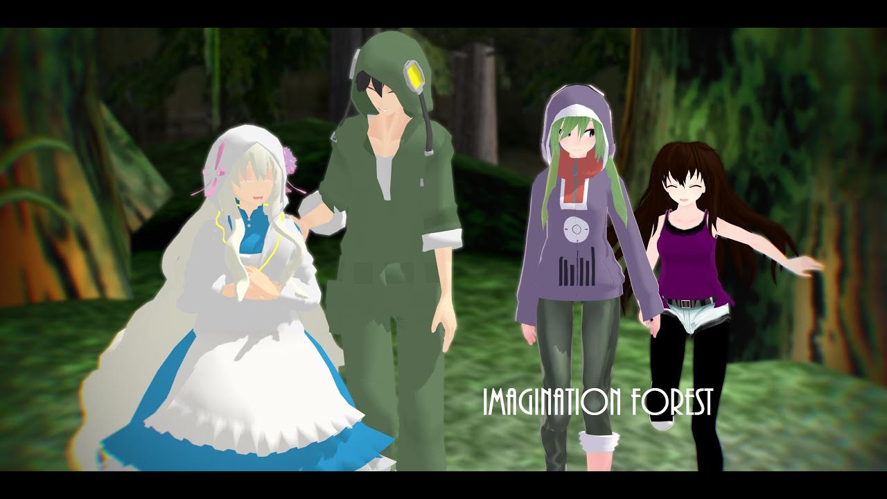 [MMD x Kagerou project] Imagination Forest 【想像フォレスト】 ~ 「IA」 PV - YouTube
