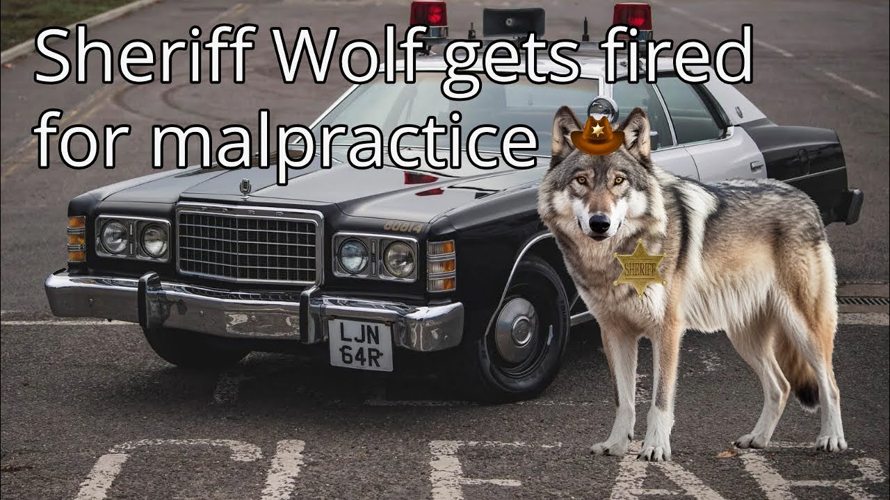Sheriff Wolf fired for malpractice VR - YouTube