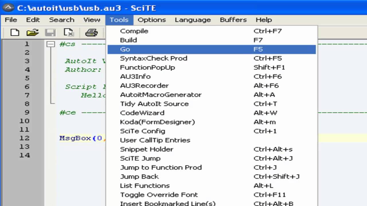 Hola Mundo! - AutoitHacks - YouTube