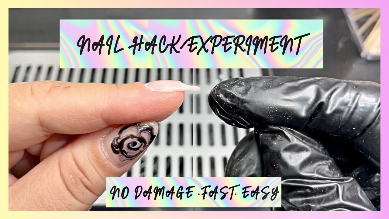 NAIL HACK / EXPERIMENT 💅 ⁠ - YouTube