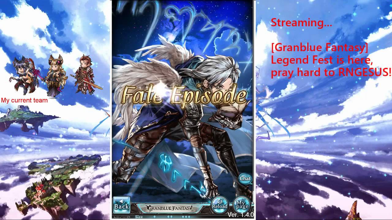 [Granblue Fantasy] Legend Fest is on, time to gacha! - YouTube