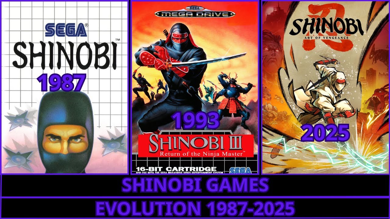 Shinobi Games Evolution 1987-2025 - YouTube