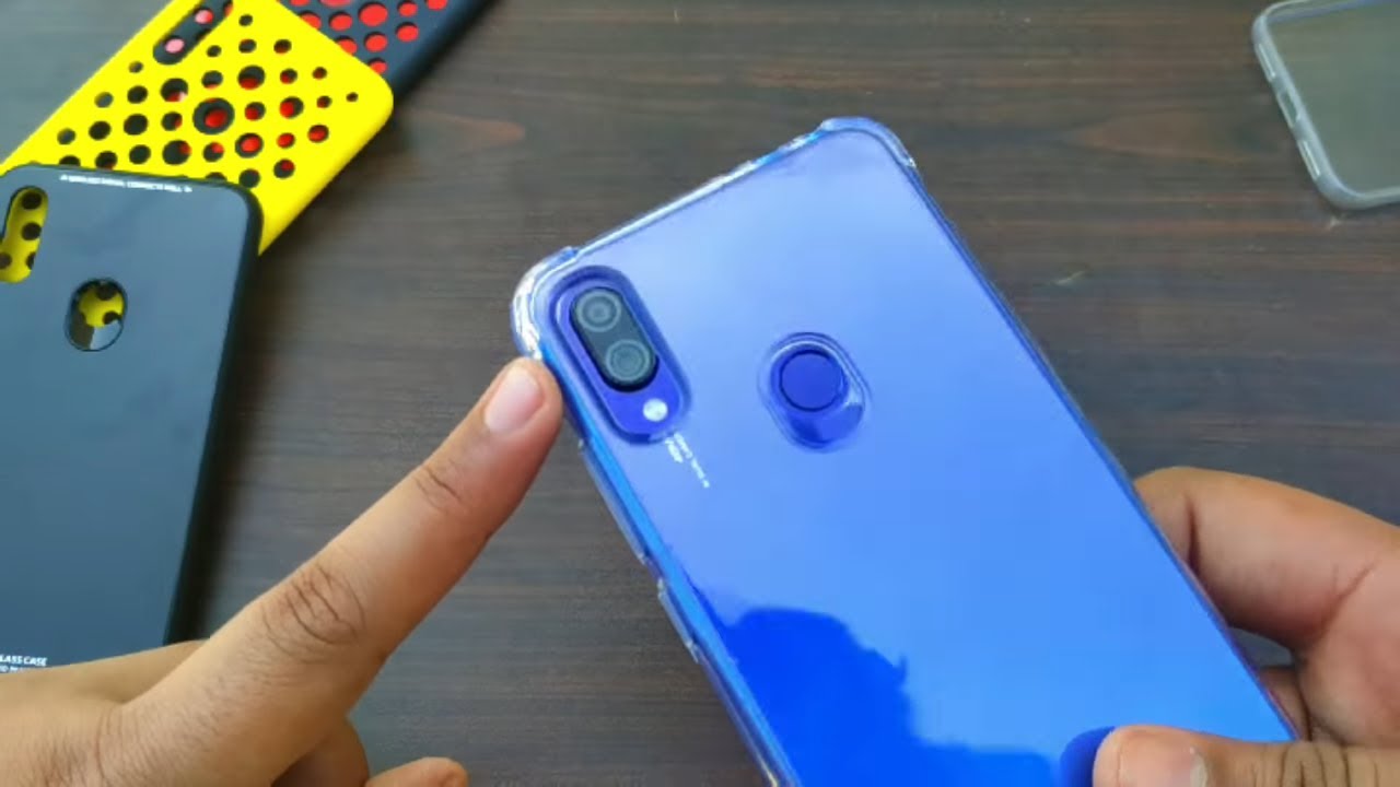 Redmi Note 7 Pro | Original Rugged Transparent Back Cover | Mi Rugged ...