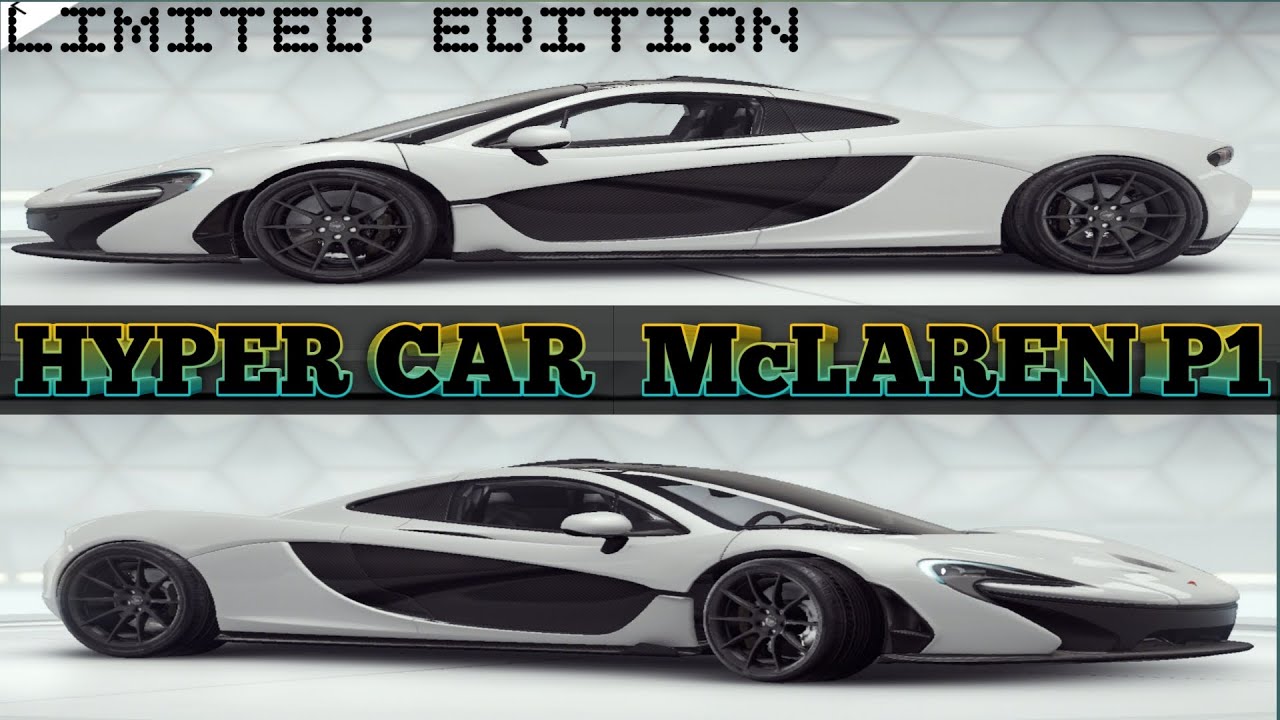 Hyper car McLAREN P1 - YouTube