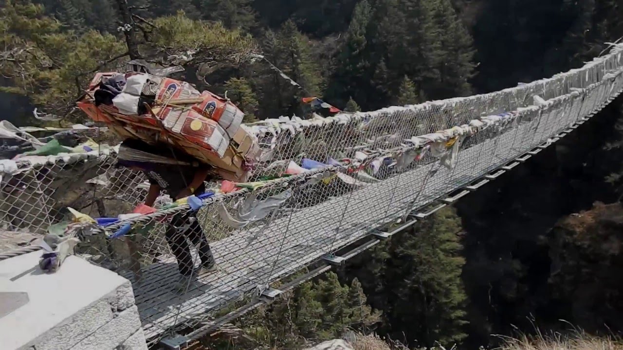 Bridge Hillary - Nepal,Himalayas... - YouTube