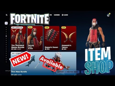 *NEW* THE THOUSAND BLADES BUNDLE! Fortnite Item Shop [March 19th, 2025 ...