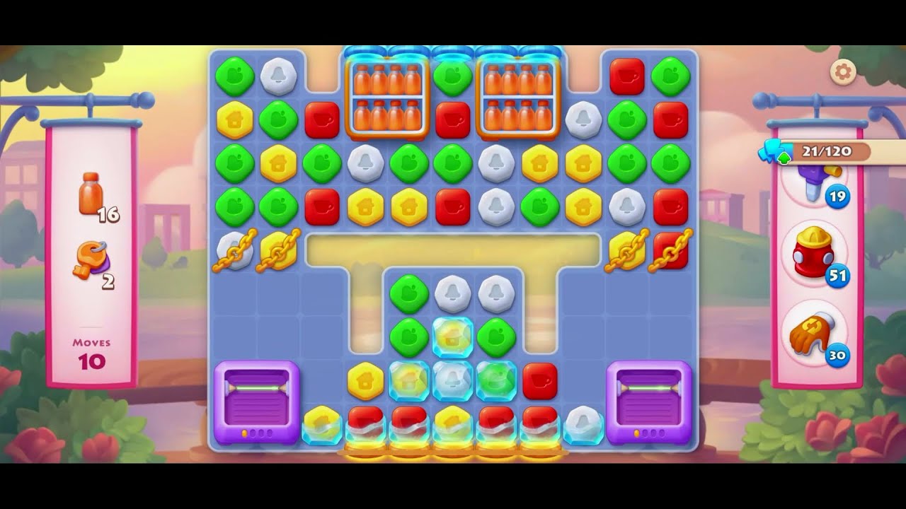 TOWNSHIP mini event Match -3 game level # 643 - YouTube