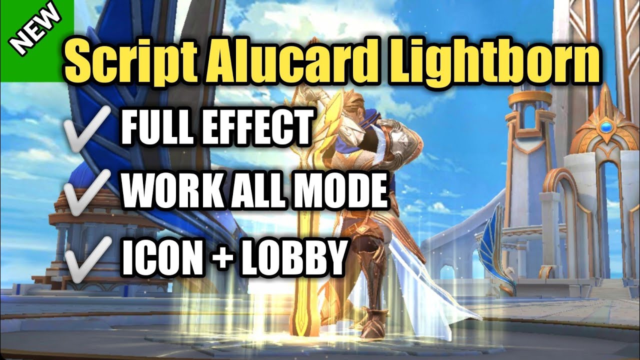 NEW!! Script Skin Alucard Lightborn Full Effect dan Logo - Mobile ...