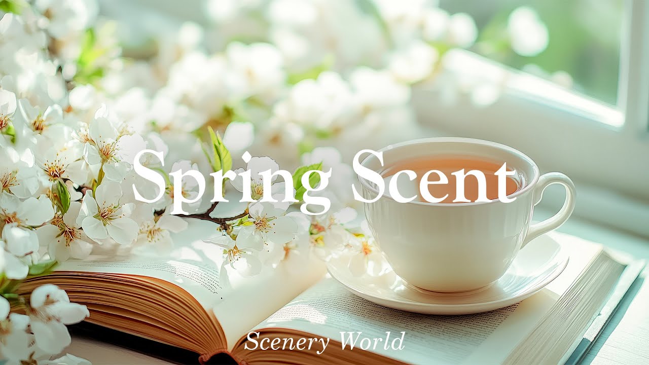 싱그러운 봄 향기 가득한 아침 🌿 편안한 피아노와 함께해요 - Spring Scent | Scenery World - YouTube