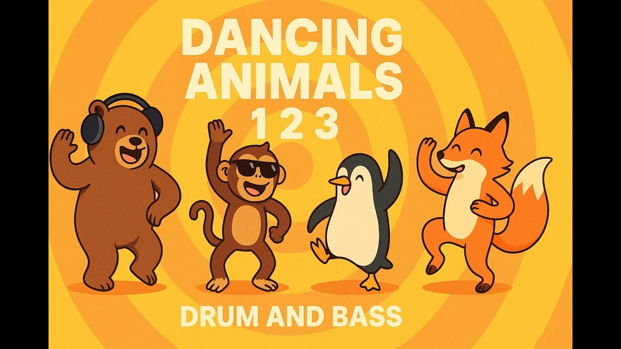Dancing Animals 1 2 3 (Drum and Bass) @TheMachineComposer #dnb2025 #dnb ...