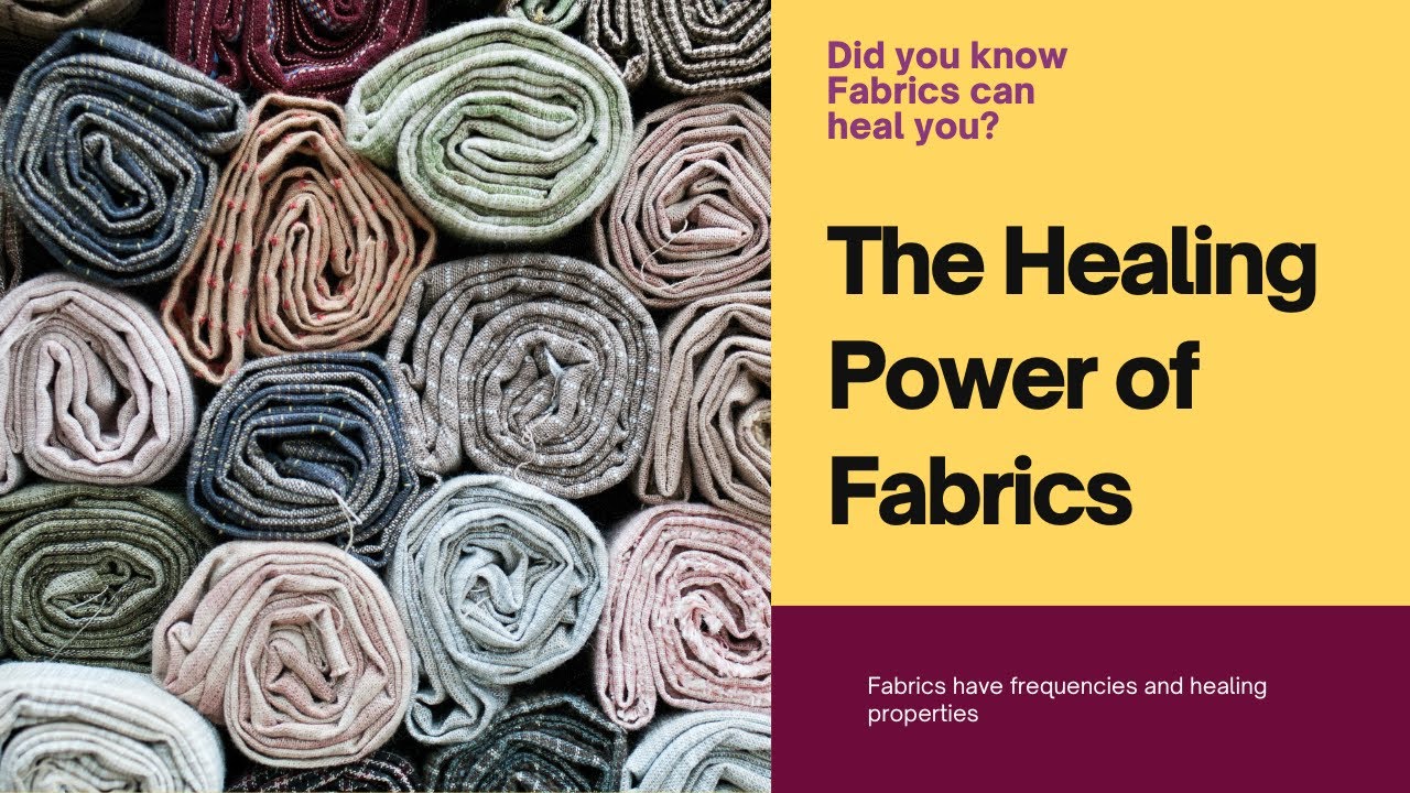 Did you know fabrics have frequencies and healing properties 🤯 How to ...