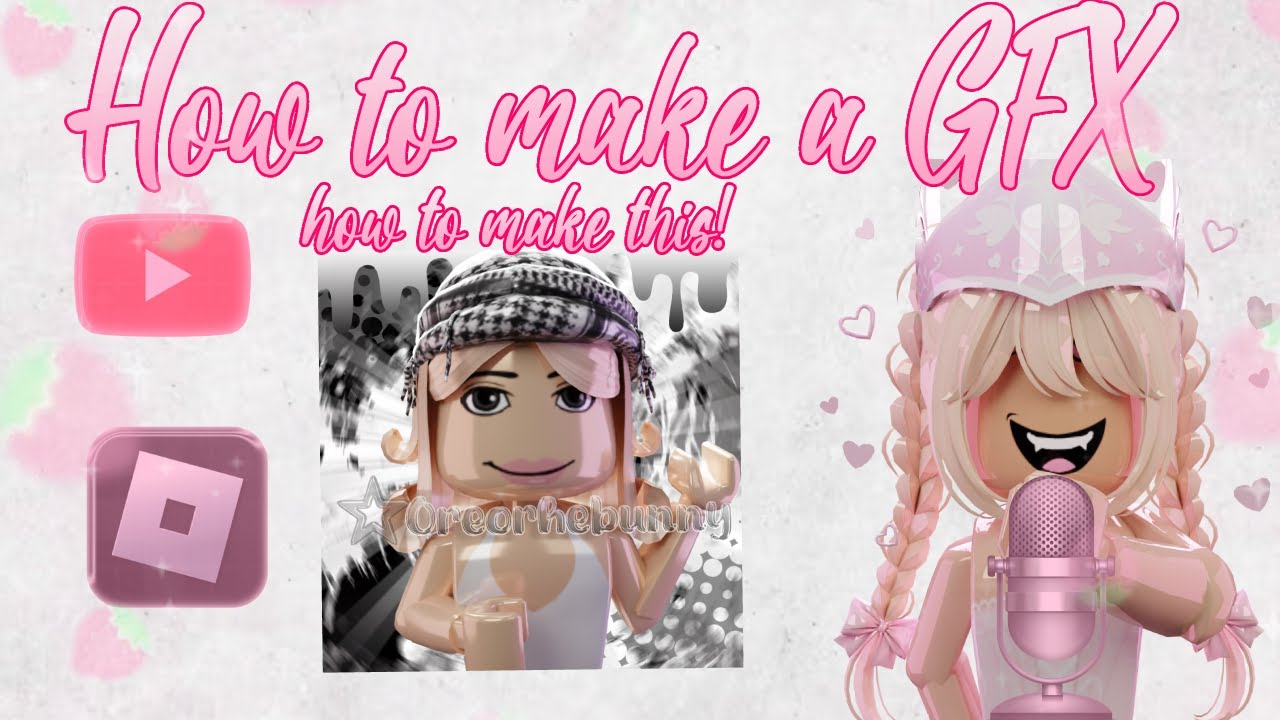 How to make a GFX +Watermark - YouTube