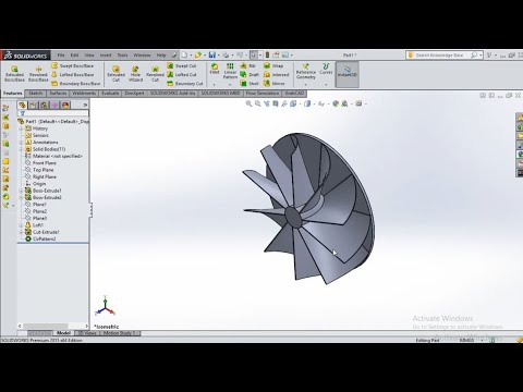 Blower fan, blower fan casing and casing cover design for a Hammer mill ...
