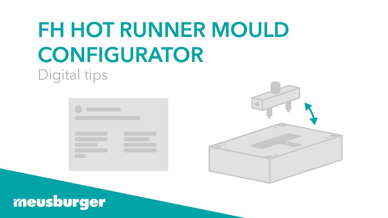 Meusburger – FH Hot runner mould configurator - YouTube