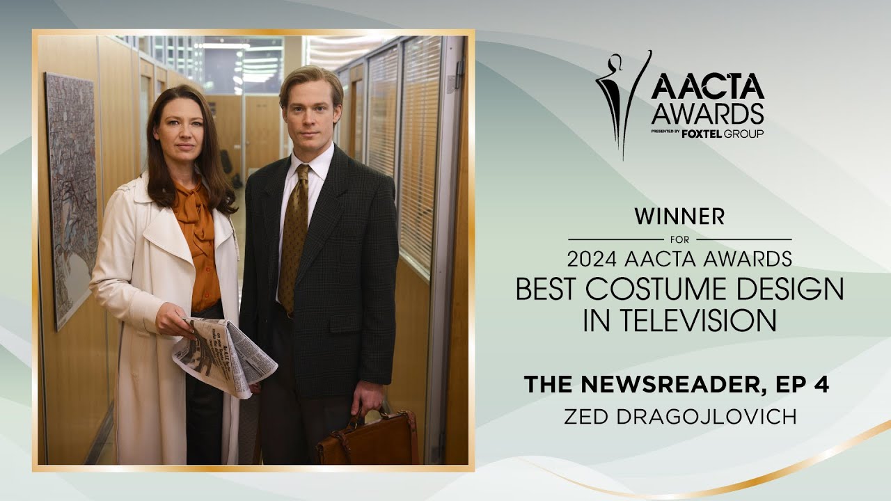 The Newsreader wins the AACTA Award for Best Costume Design in ...