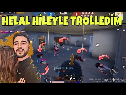 HELAL HİLEYLE AYŞO VE TAKIMINI TROLLEDİM! -PUBG MOBİLE