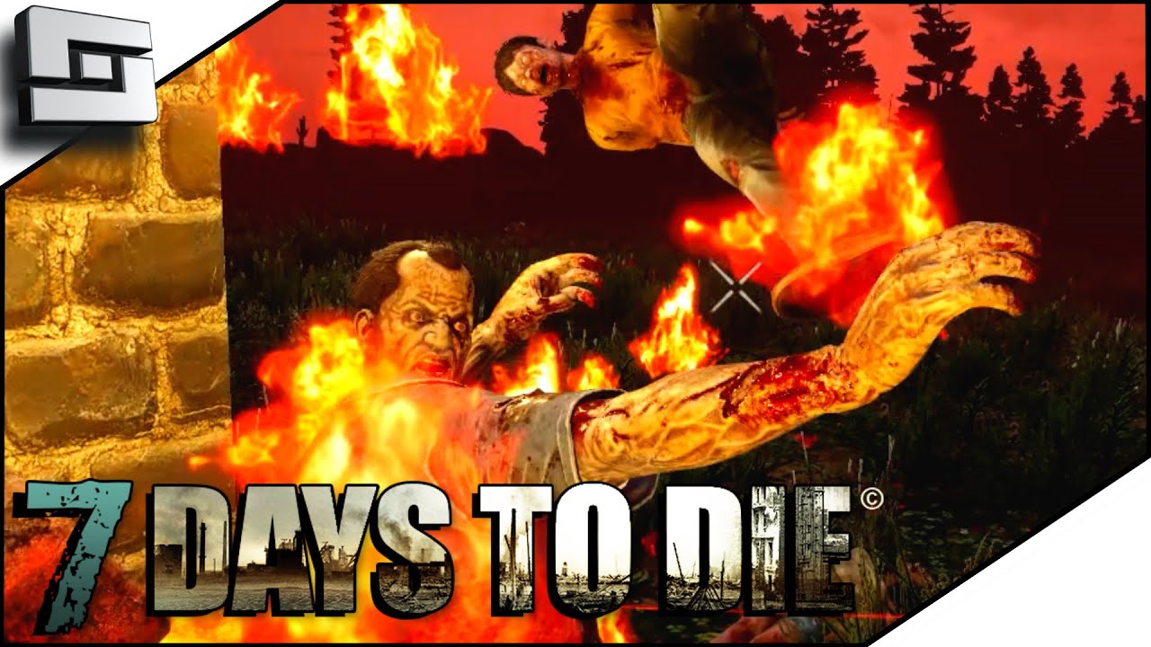 7 Days To Die - FIRST HORDE And HORDE BASE Design! - YouTube