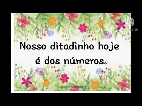 Ditadinho dos numeros 30.10.20