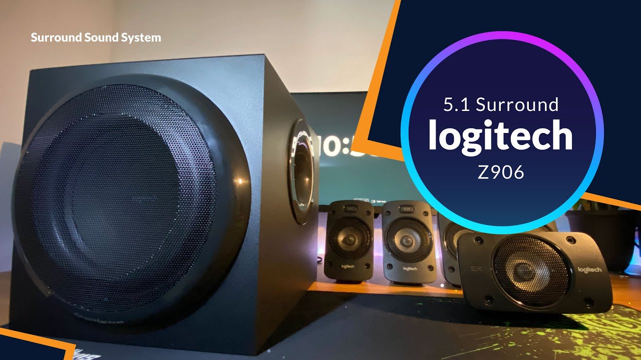 Logitech Z906 5.1 Surround System Overview - YouTube