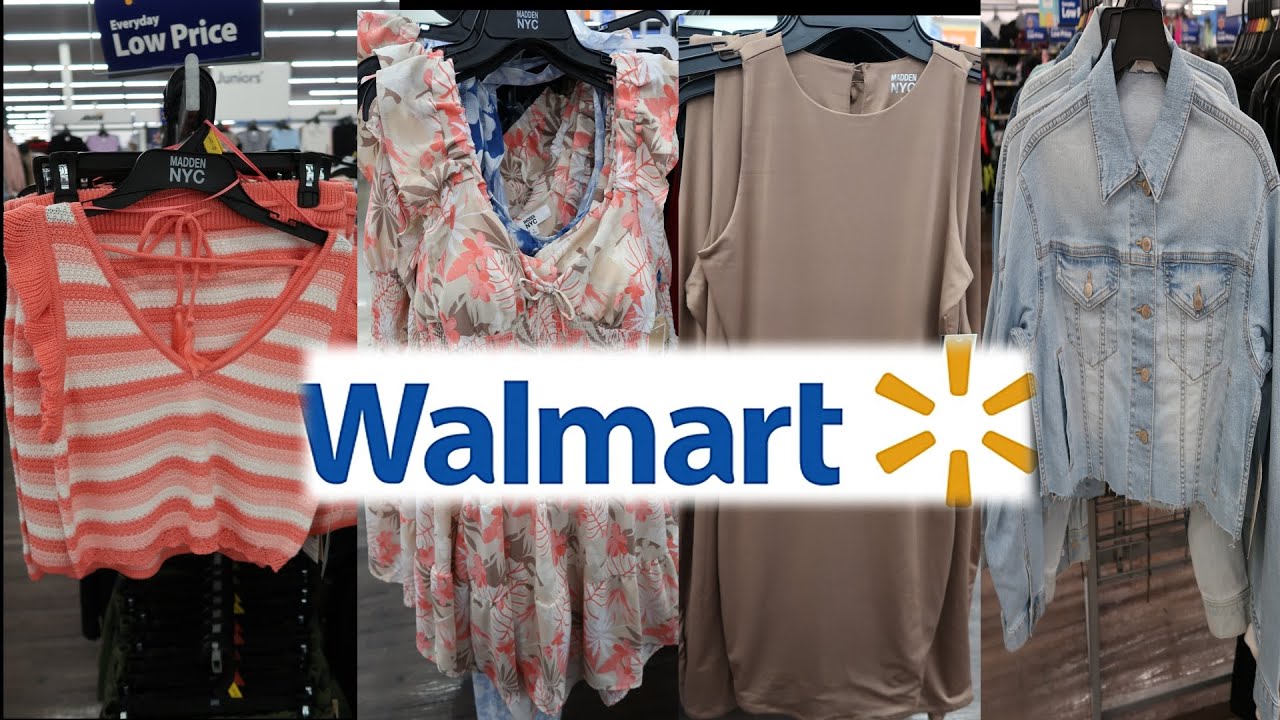WALMART: NEW CLOTHING FINDS - YouTube