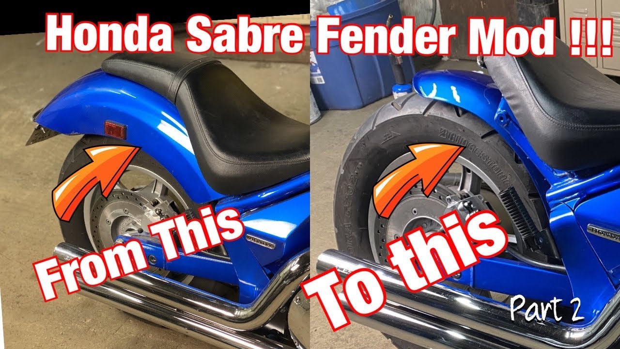 Custom Honda Shadow Fenders GARAGE T＆F : Flat Fender Kit [ST400FD01]
