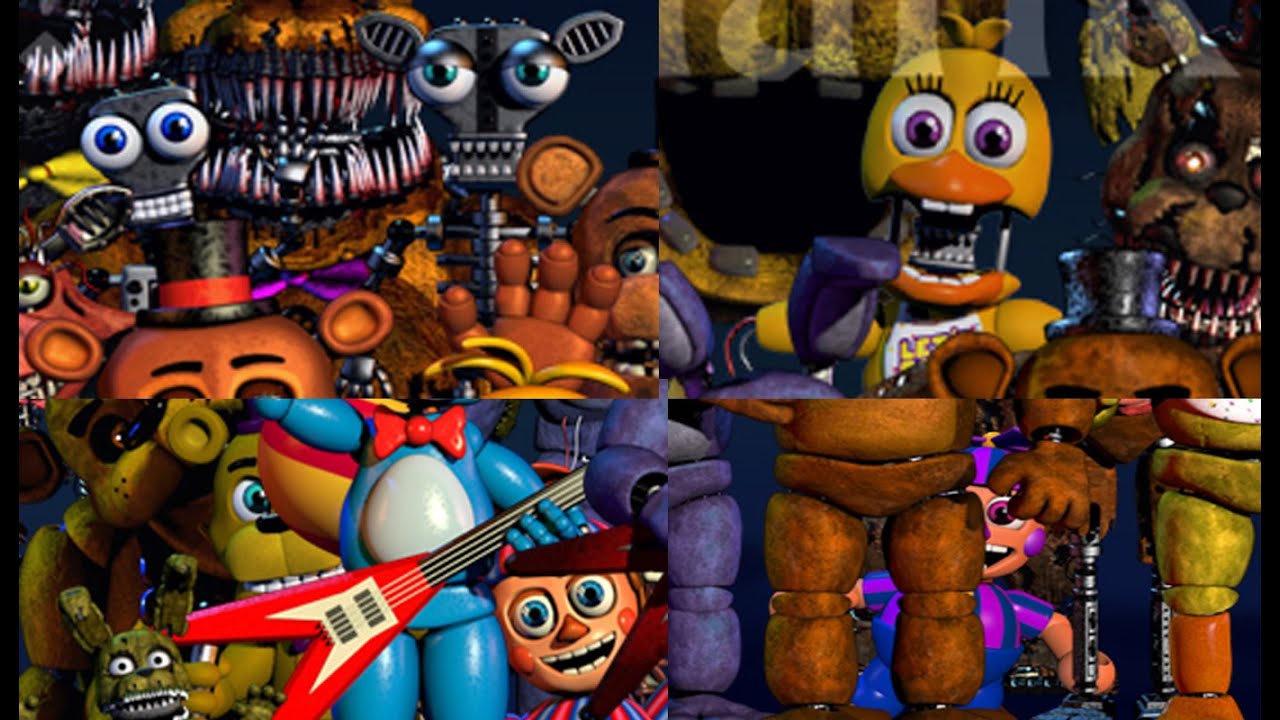 FOXY REACTS TO: The Adventure Animatronics - YouTube