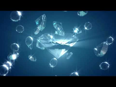 Diamonds Falling | Motion Background Animation HD | No Copyright Videos ...