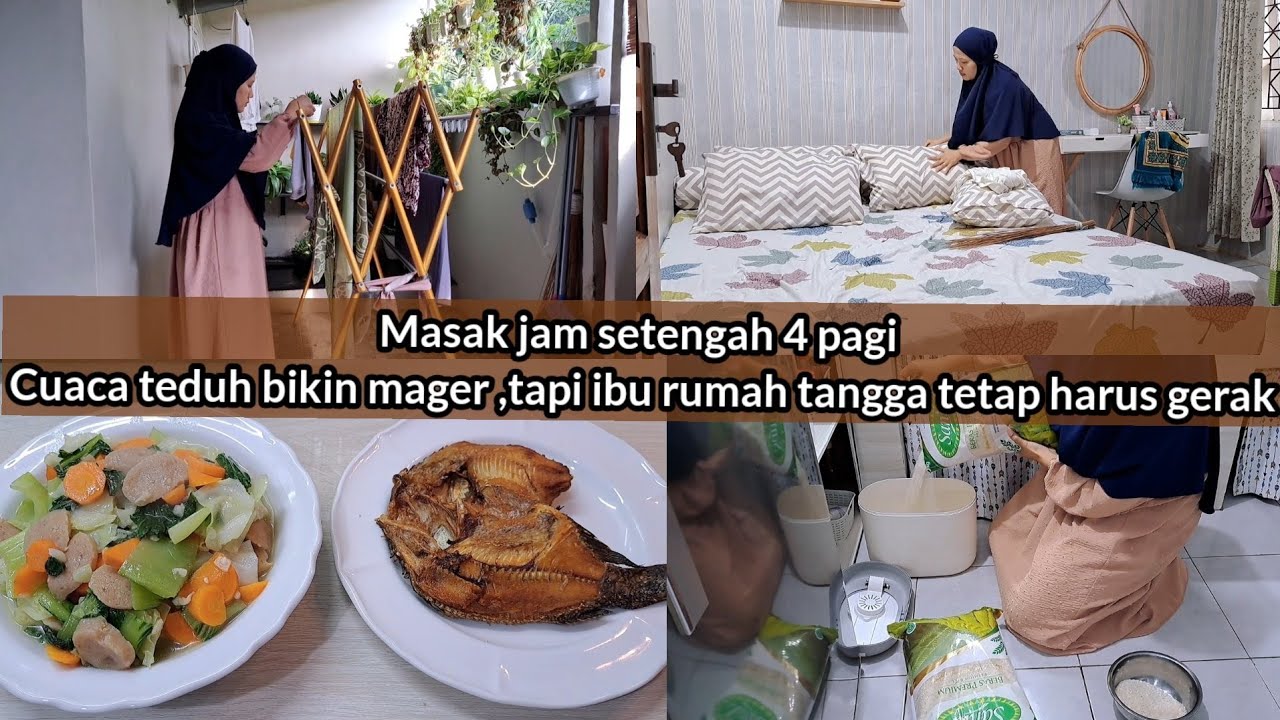 Masak jam setengah 4 pagi - YouTube