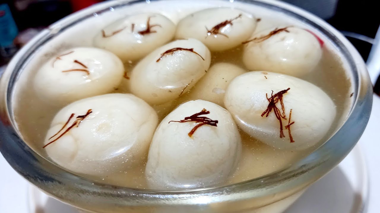 RASAGULLA|| Milk powder rasagullla recipe || Easy & Tasty|| HABOOS ...