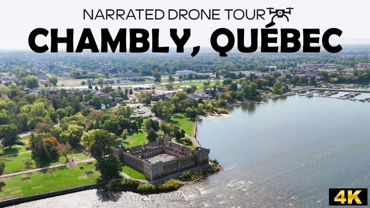 Breathtaking 4K Aerial Views of Chambly, Québec 🇨🇦 | DJI Mini 4 Pro ...
