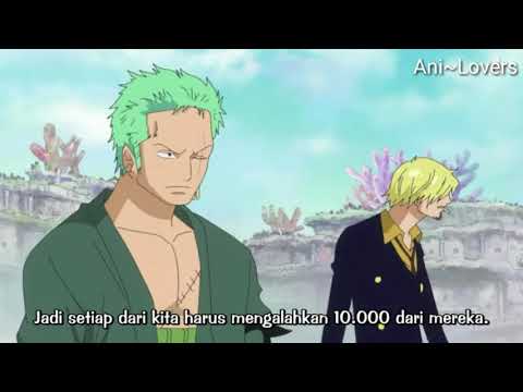 Luffy Vs 50.000 manusia ikan-Fishman Island #Cool