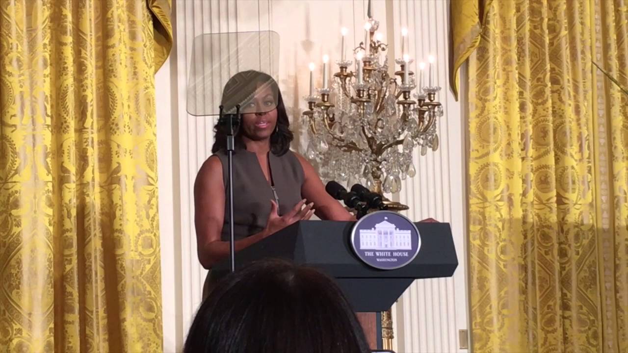 Michelle Obama Event at the White House - YouTube