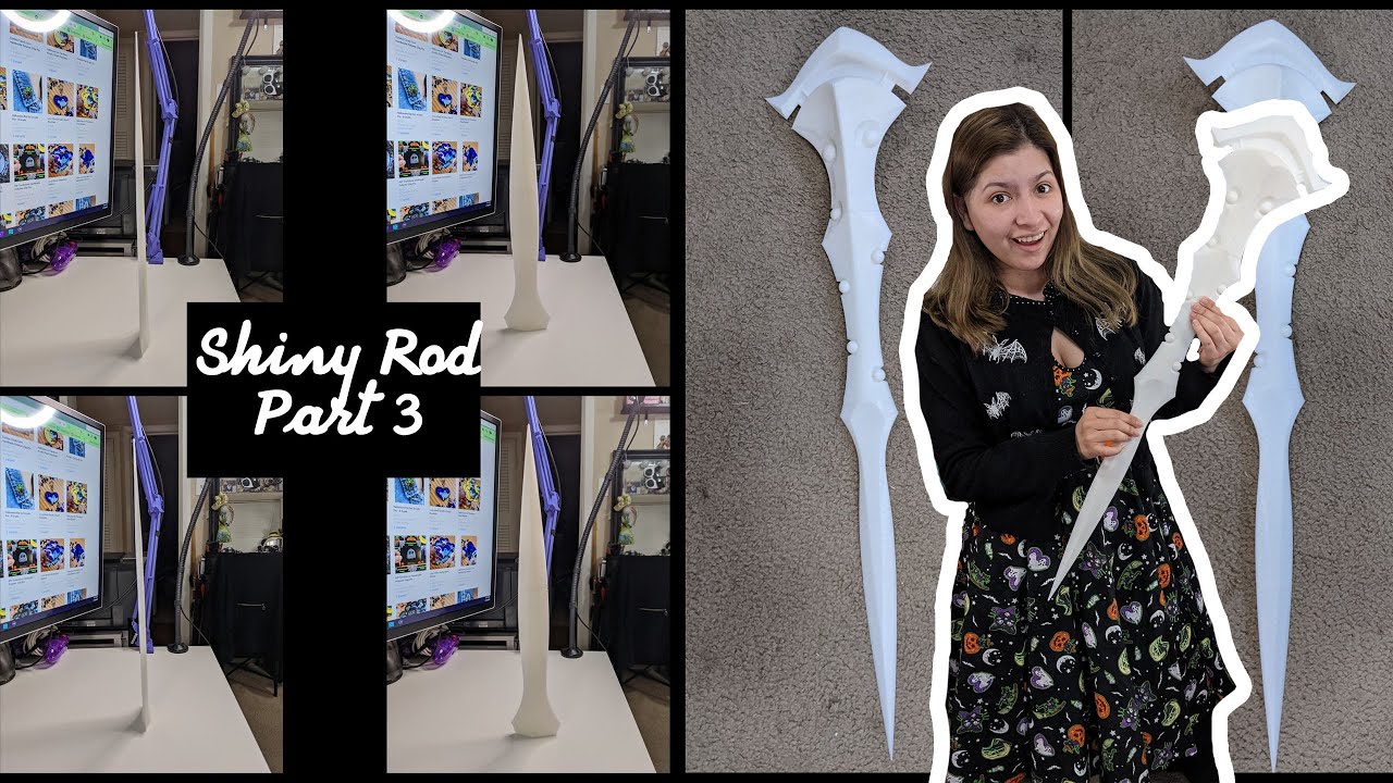 3D Printing the Shiny Rod from Little Witch Academia - Part 3 - YouTube