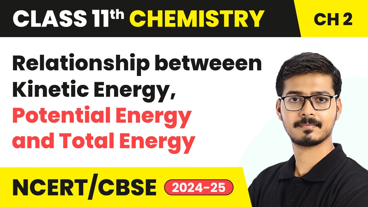 Relationships Between Kinetic Energy, Potential Energy and Total Energy ...