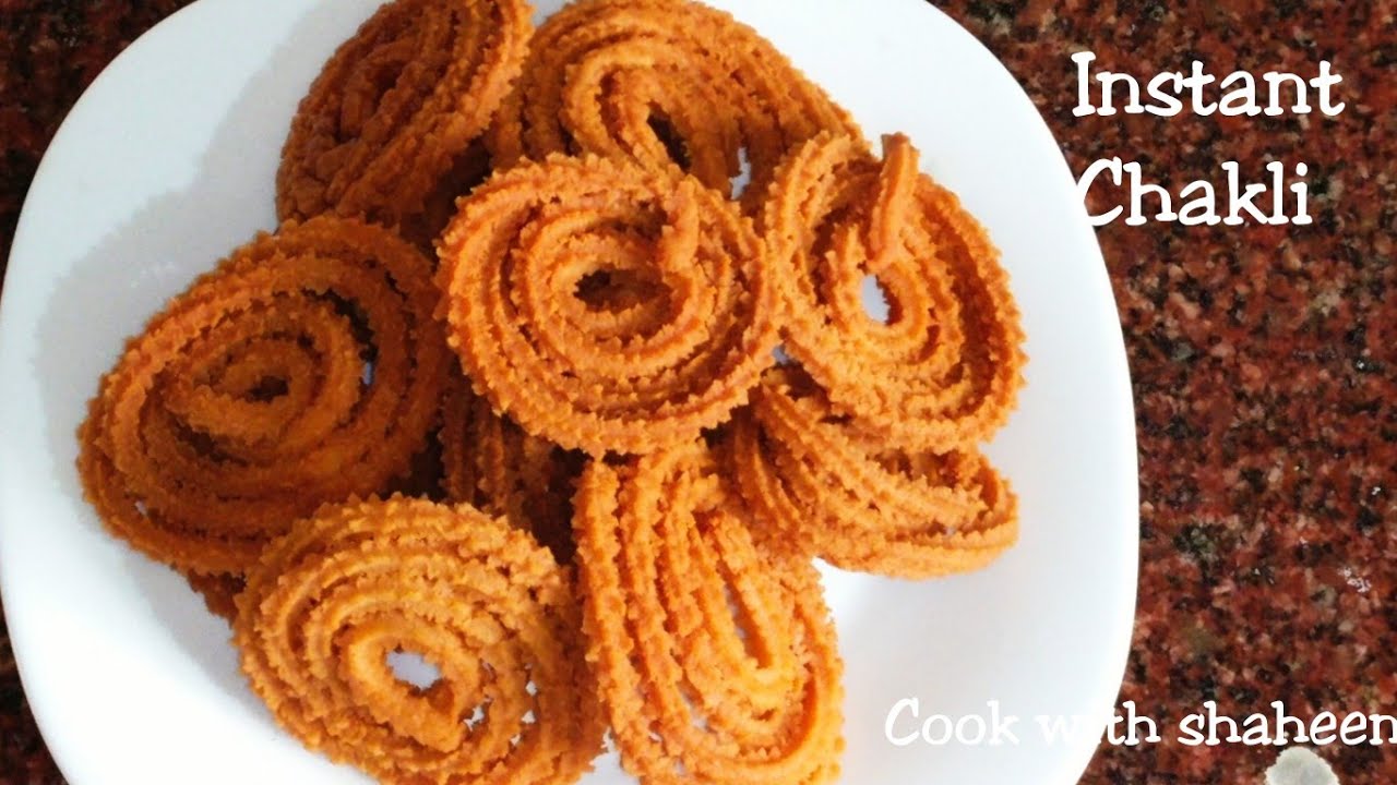 5 Minutes Chakli Recipe | Instant Chakli Recipe | Crispy Chakli Recipe ...