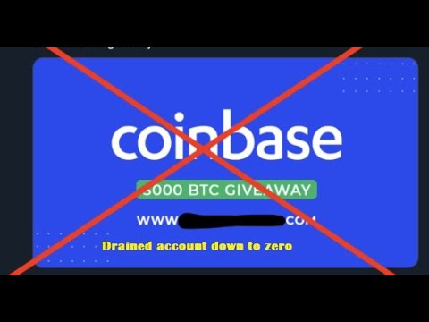 Coinbase scam exposed - account drained to zero - YouTube