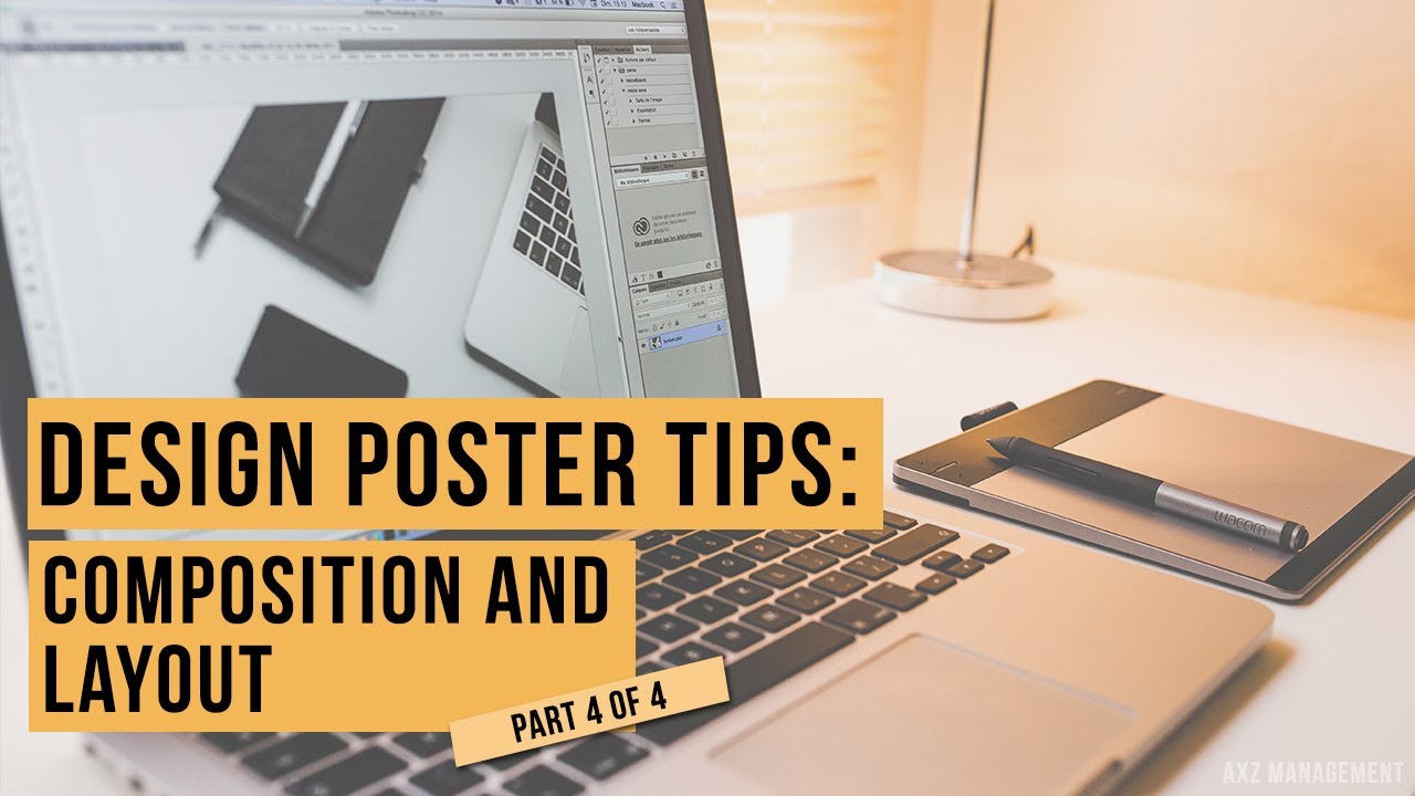 DESIGN POSTER TIPS : LAYOUT AND COMPOSITION (4/4) - YouTube