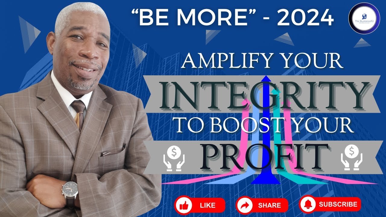 Amplify Your Integrity to Boost Your Profits - YouTube
