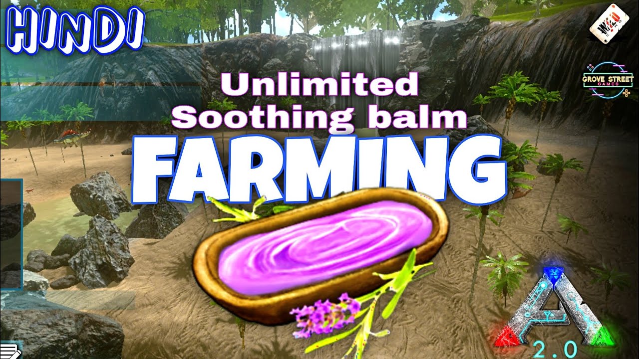 Let's Build A Soothing Balm Farm :- Ark Survival Evolved || Ark Mobile ...