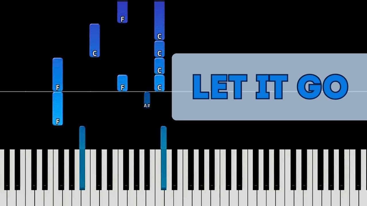 Let It Go - Frozen | Easy Piano tutorial - YouTube