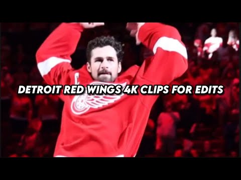Detroit Red Wings 4K Clips for Edits - YouTube