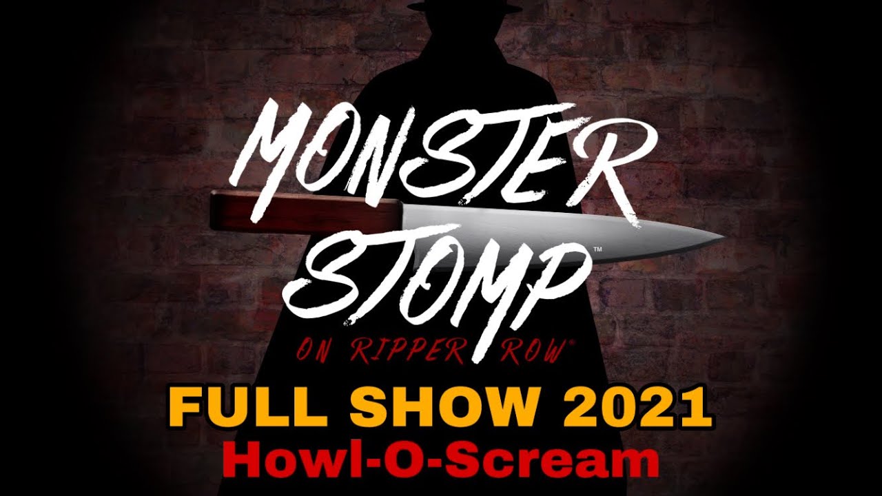 Monster Stomp: Slasher Alley - FULL SHOW - Howl-O-Scream SeaWorld ...