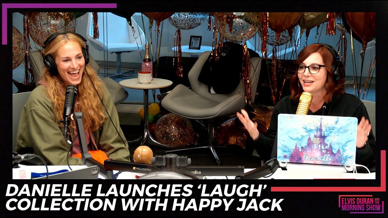 Danielle Launches ‘Laugh’ Collection With Happy Jack | Elvis Duran ...