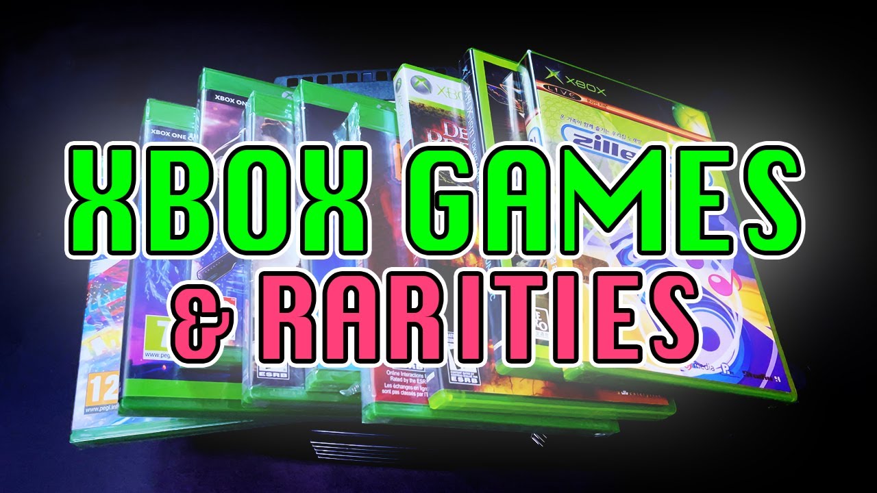 Korean Xbox games - some true rarities! - YouTube