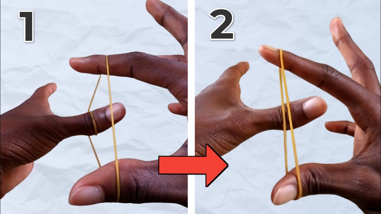 03 Best Rubber Band Magic Tricks Blow Your Mind | Tutorial Magic Tricks ...