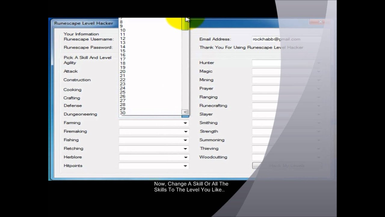 RsKings - RuneScape Stat Hacker v5 [8/22/11] [ Java ] No Virus in java! [PROOF] - YouTube